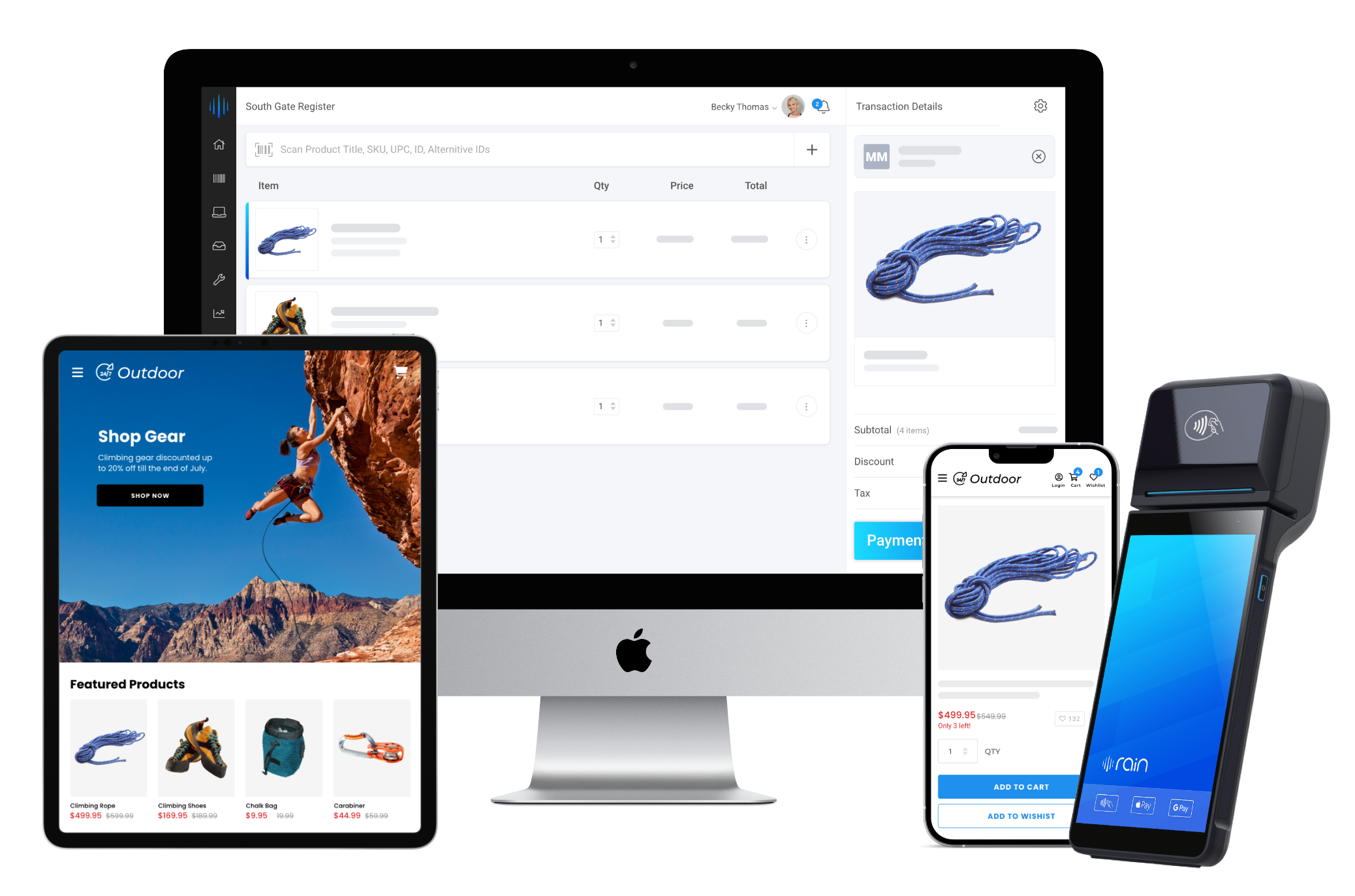 Point of Sale Software for Retailers | Rain Retail Software