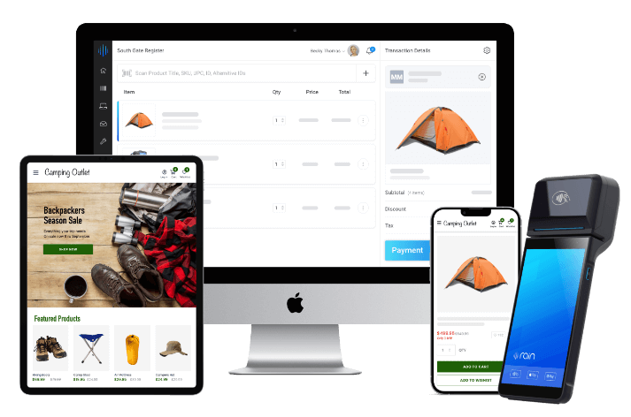 Fully Integrated Payments Solution | Rain Retail Software