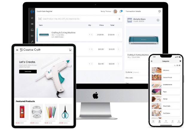 Craft Store Point of Sale Software | Rain Retail Software